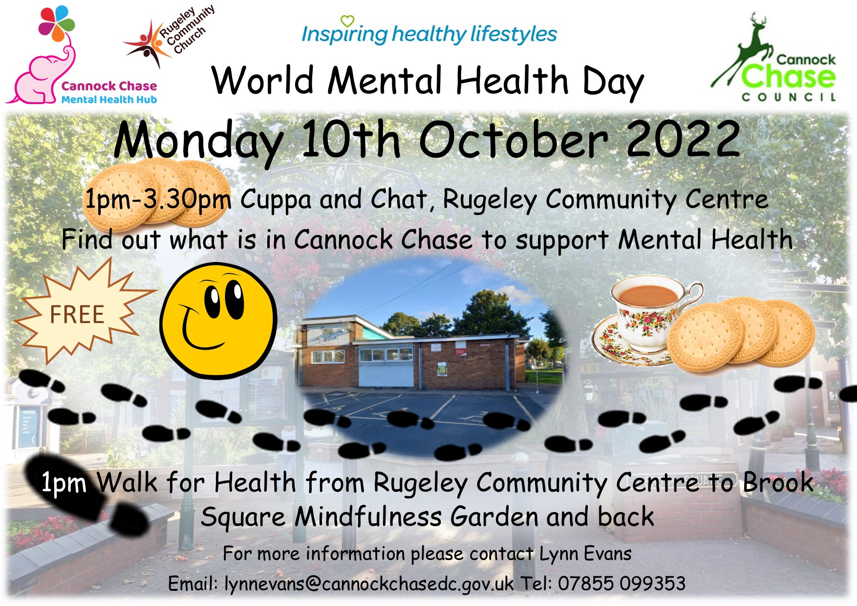 World Mental Health Day - Rugeley Event - Healthwatch Staffordshire