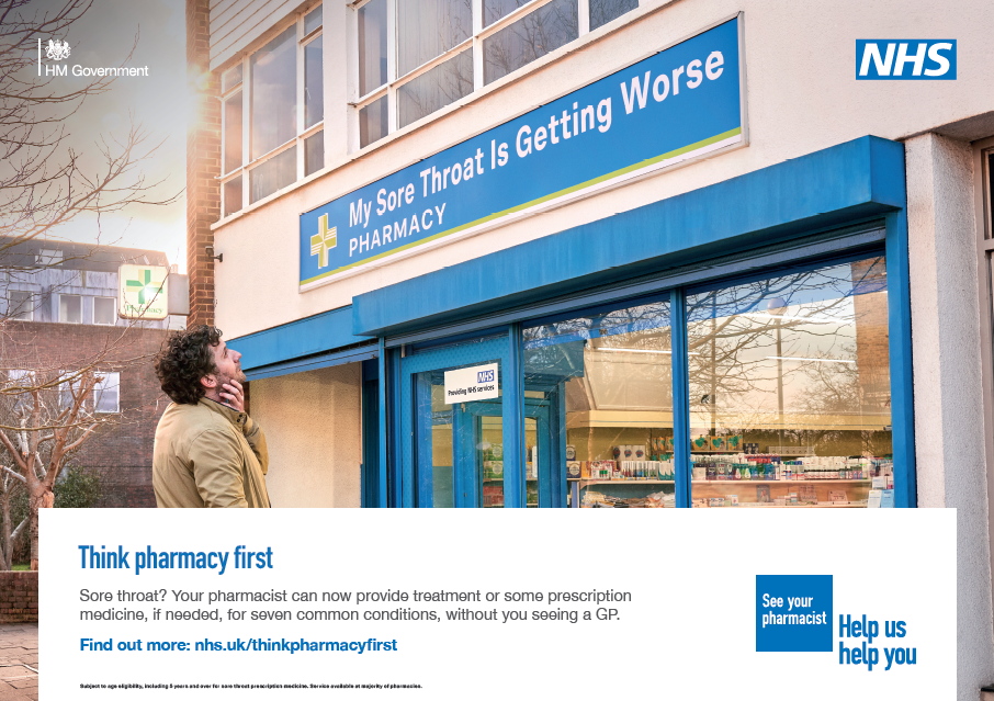 Pharmacy First - Healthwatch Staffordshire